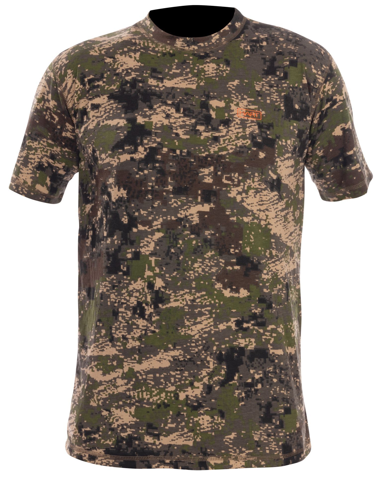 Hart T-Shirt Lodge-S (Pixel Forest) | Hubertus-Fieldsports.de