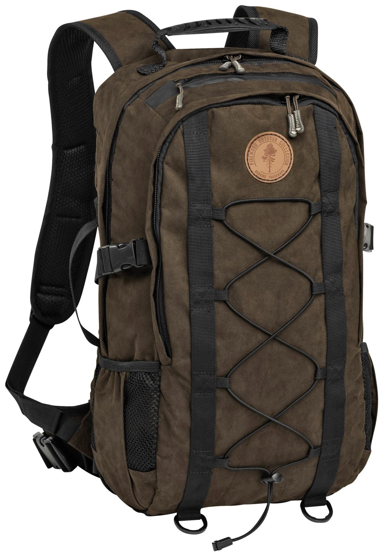 Pinewood Outdoor Rucksack in edler Wildlederoptik