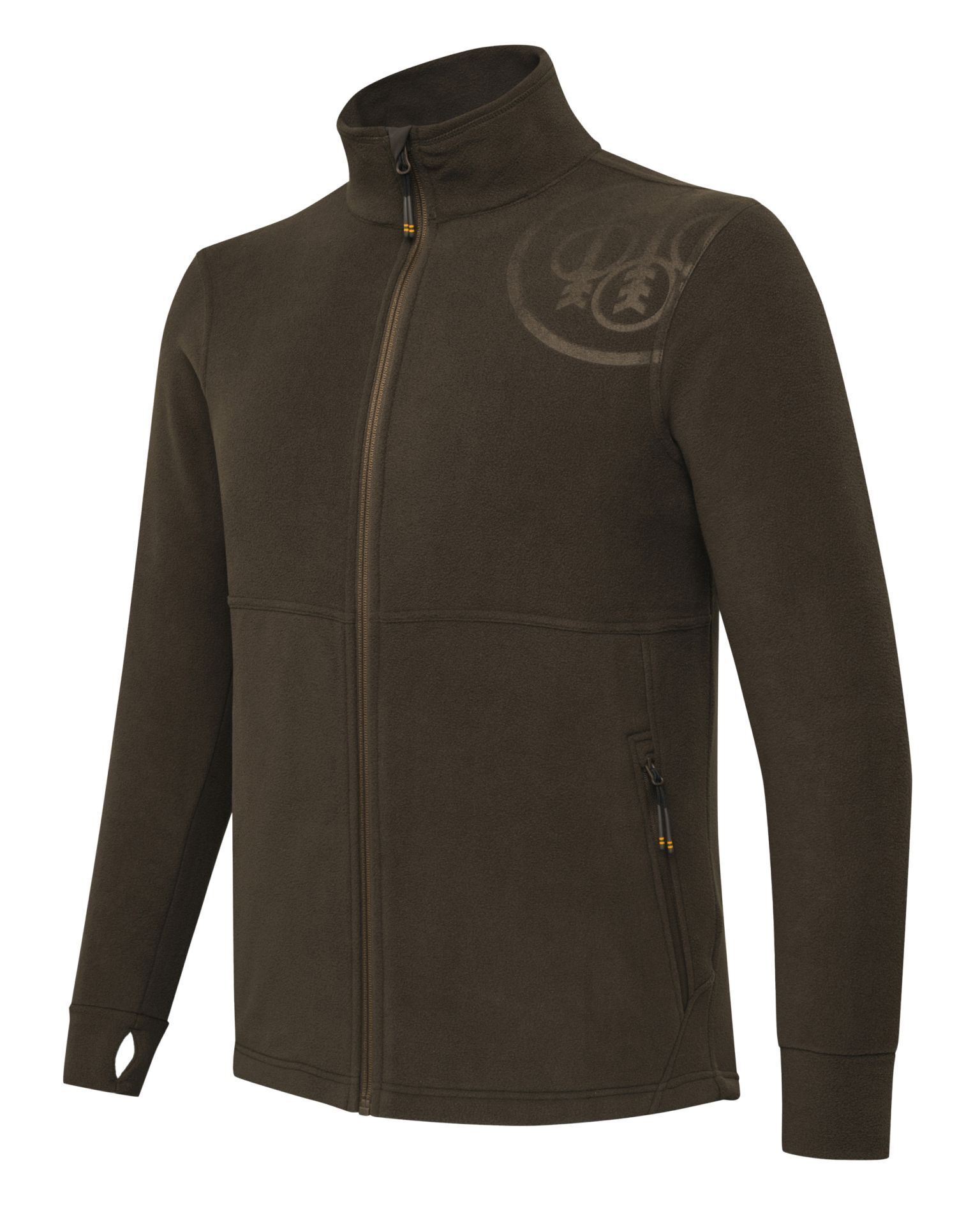 Beretta HP Logo Thermo-Fleecejacke (Brown) | Hubertus-Fieldsports.de