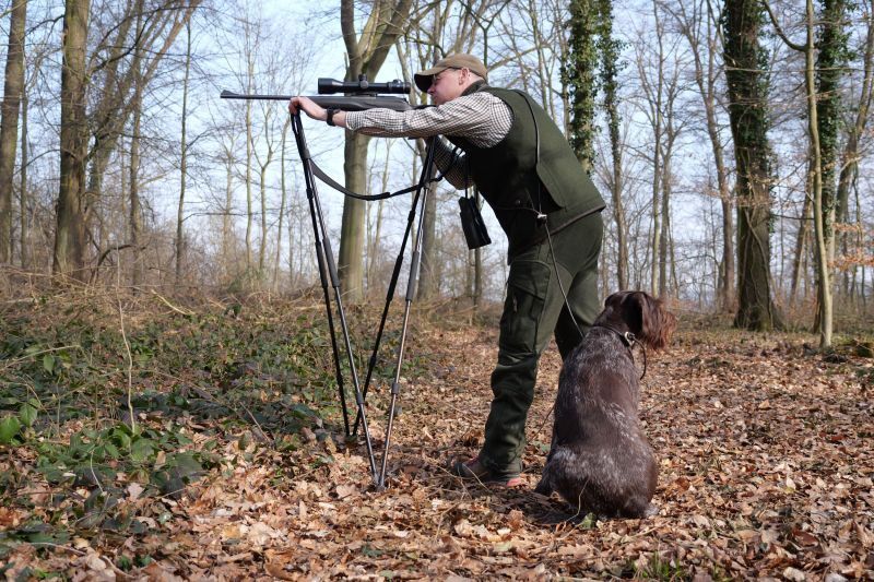 Jagdhund Lodenweste Bludenz (loden) | Hubertus-Fieldsports.de