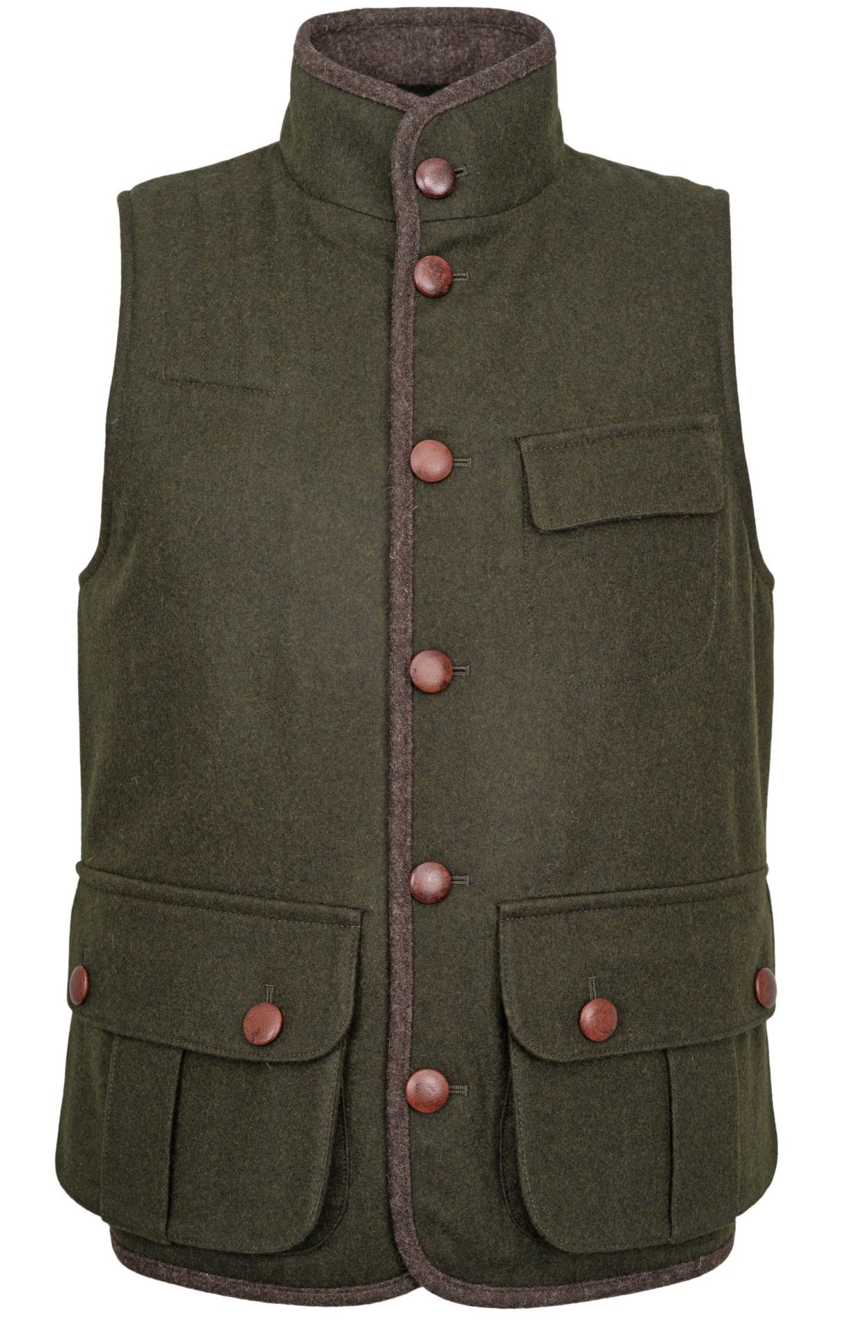 Jagdhund Lodenweste Bludenz (loden) | Hubertus-Fieldsports.de