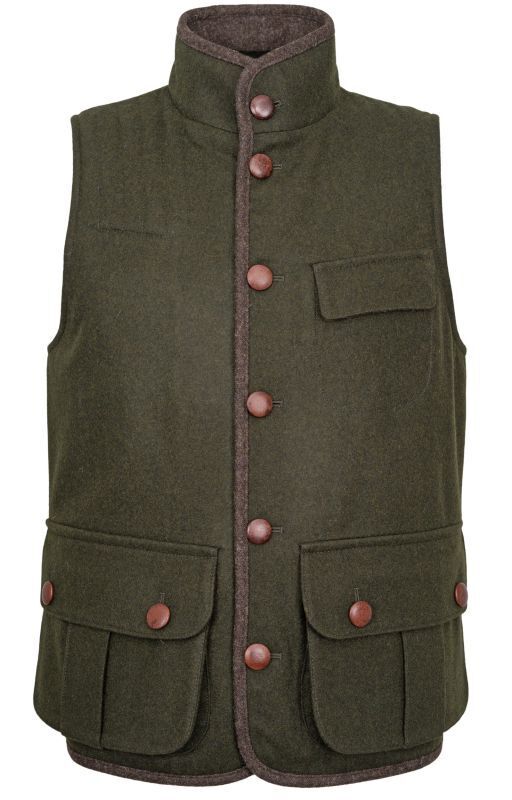 Jagdhund Lodenweste Bludenz (loden) | Hubertus-Fieldsports.de